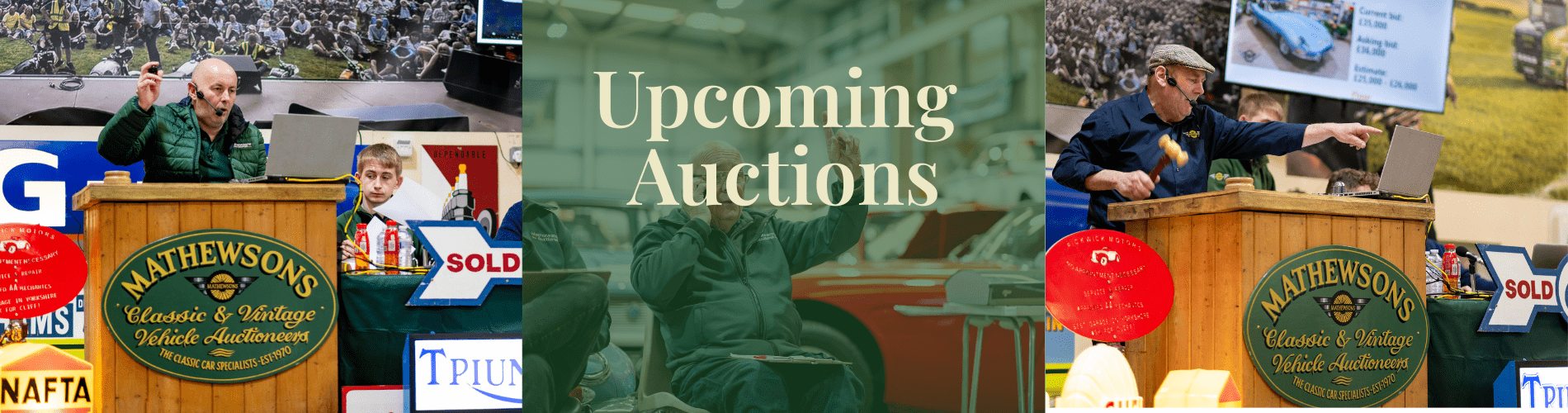 Mathewsons | Classic Car Auctions in North Yorkshire