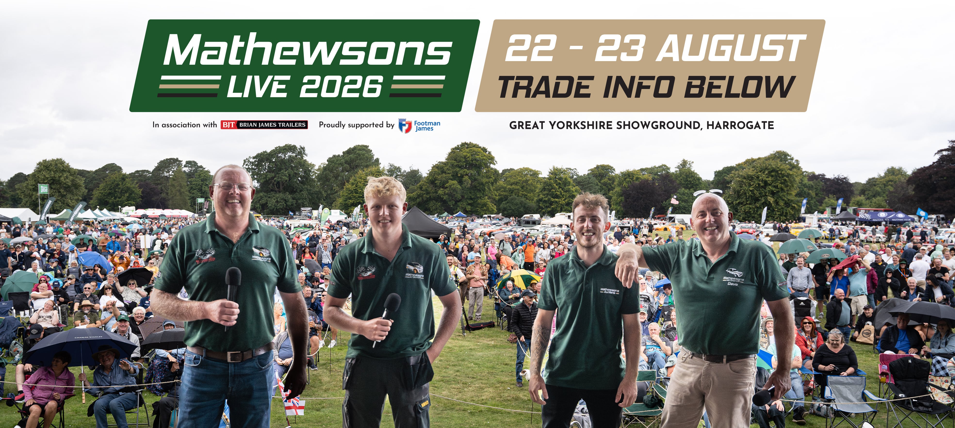 Mathewsons Live Trade Stands