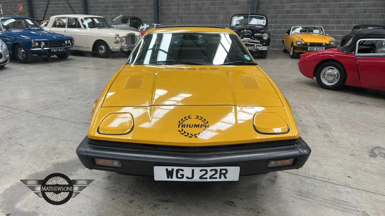 Lot 236 - 1977 TRIUMPH TR7