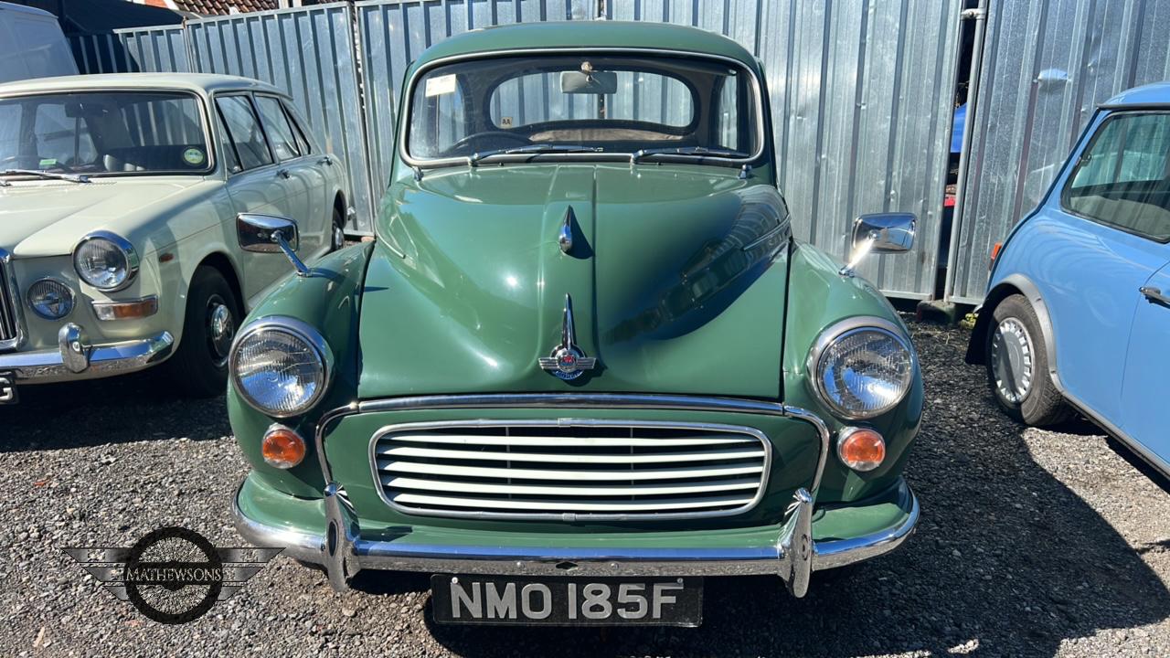 Lot 70 - 1967 MORRIS MINOR 1000