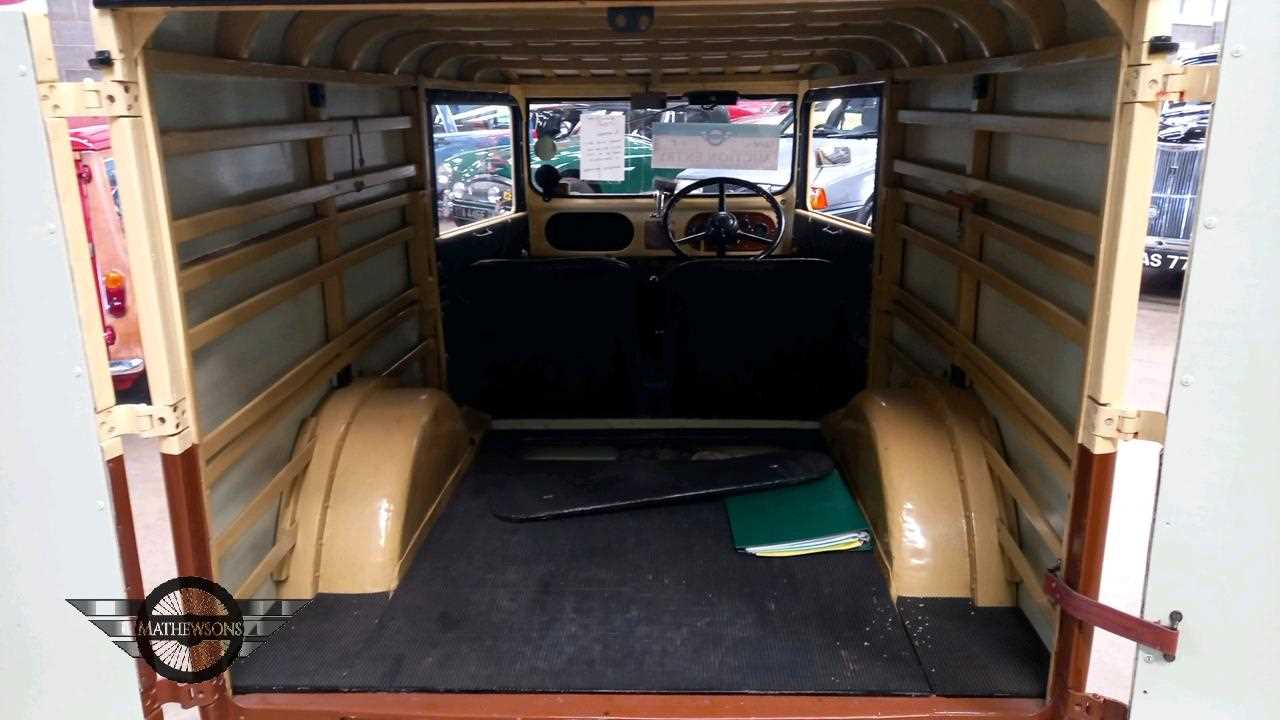 Lot 118 - 1936 AUSTIN SEVEN VAN