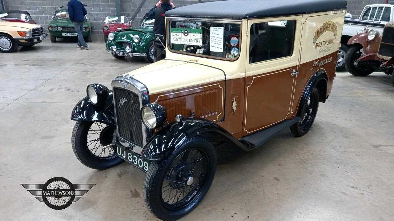 Lot 118 - 1936 AUSTIN SEVEN VAN