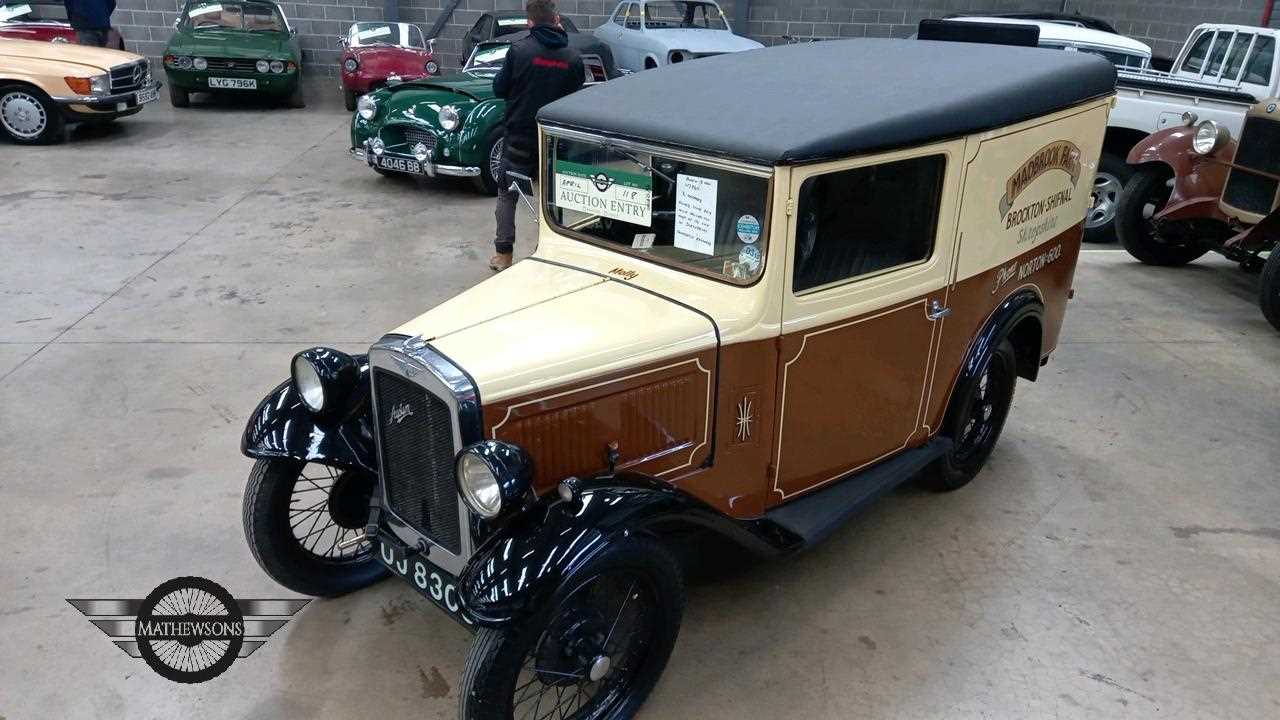 Lot 118 - 1936 AUSTIN SEVEN VAN