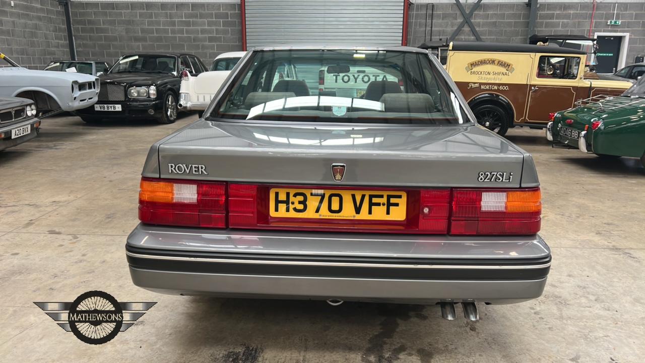 Lot 382 - 1990 ROVER 827 SLI