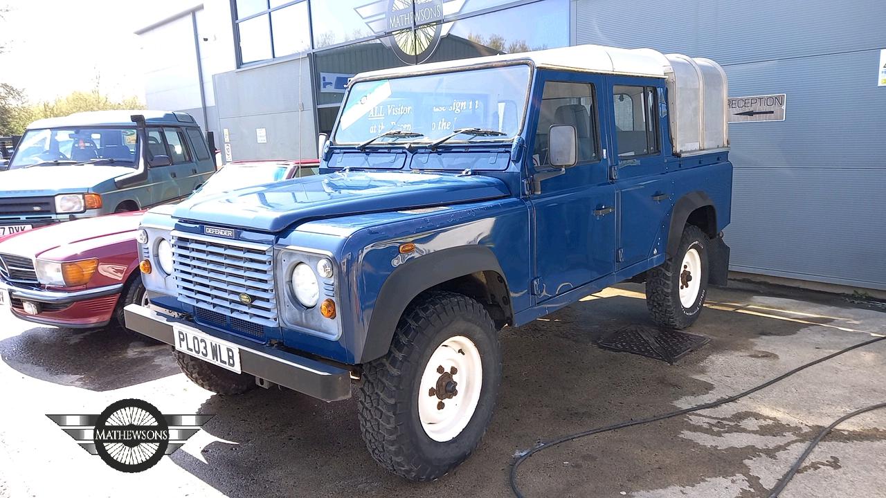 Lot 508 - 2003 LAND ROVER DEFENDER 110 TD5 DOUBLE CAB