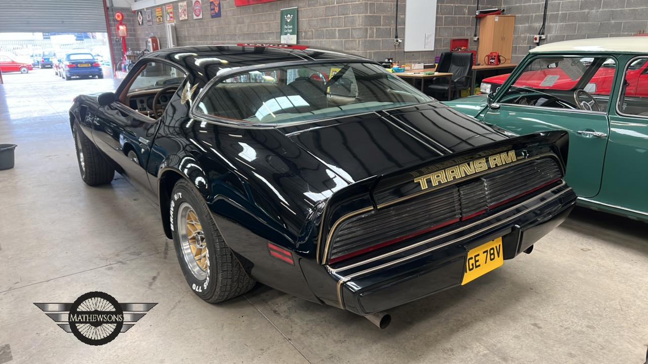 Lot 650 - 1980 PONTIAC FIREBIRD