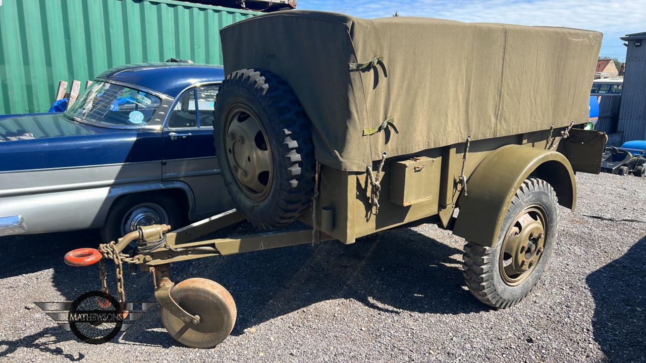 Lot 622 - 1945 WW2 BEN-HUR TRAILER