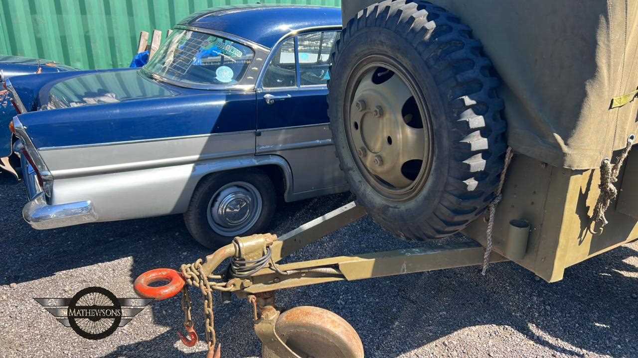 Lot 622 - 1945 WW2 BEN-HUR TRAILER