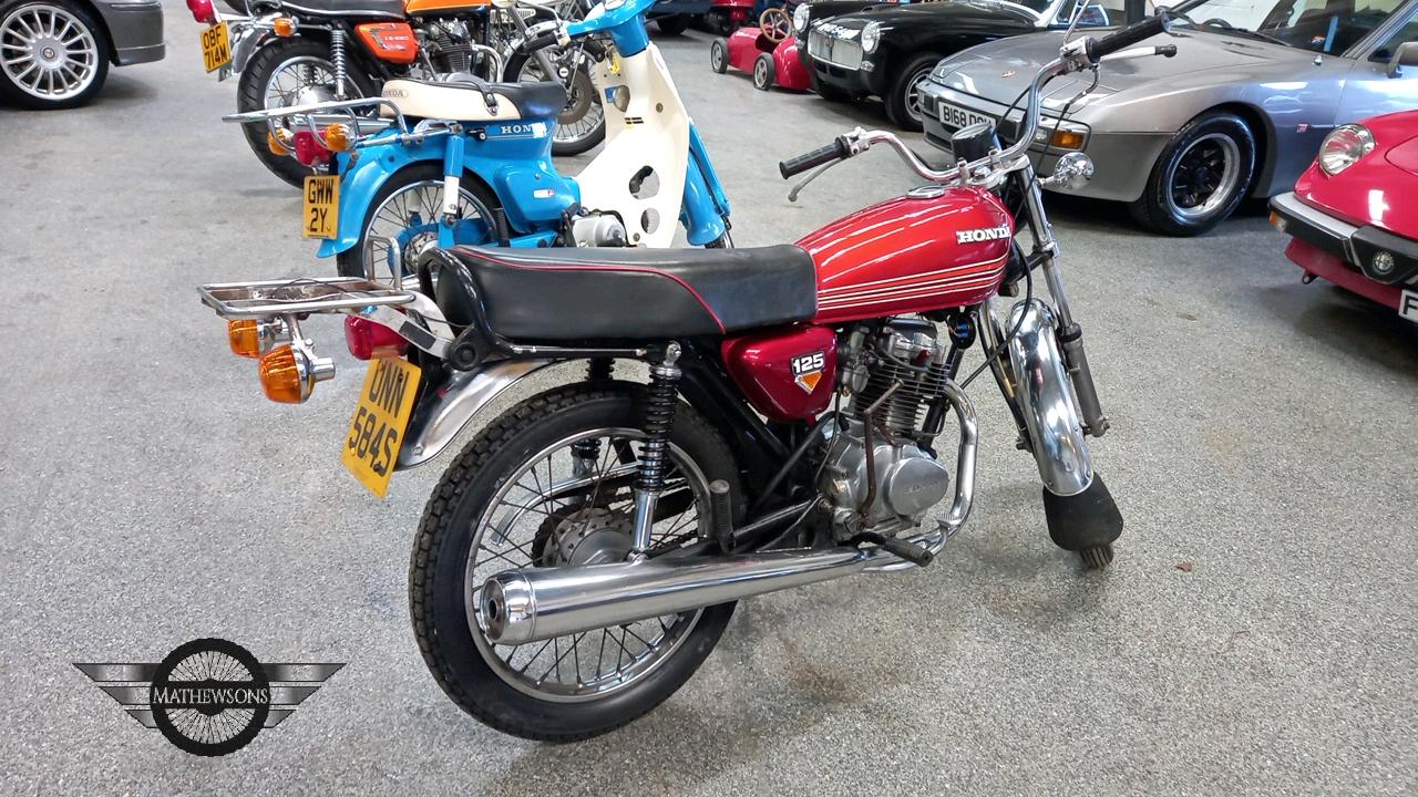 Lot 518 - 1977 HONDA CG125