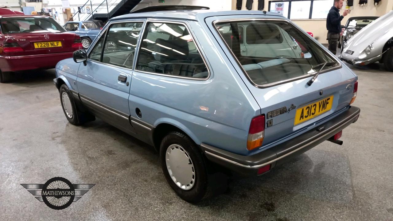 Lot 592 - 1984 FORD FIESTA GHIA