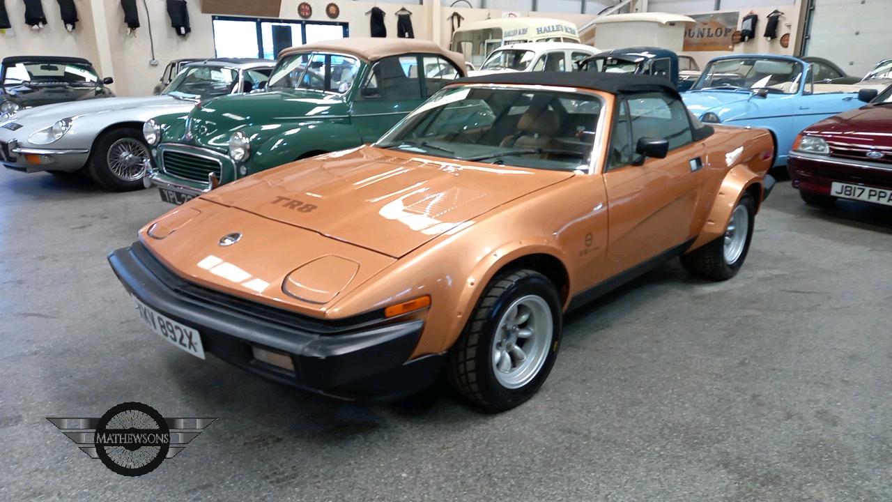 Lot 594 - 1981 TRIUMPH TR7 CONVERTIBLE