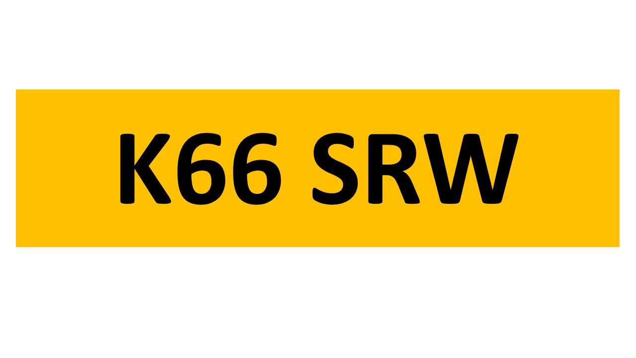 Lot 1 - REGISTRATION ON RETENTION - K66 SRW