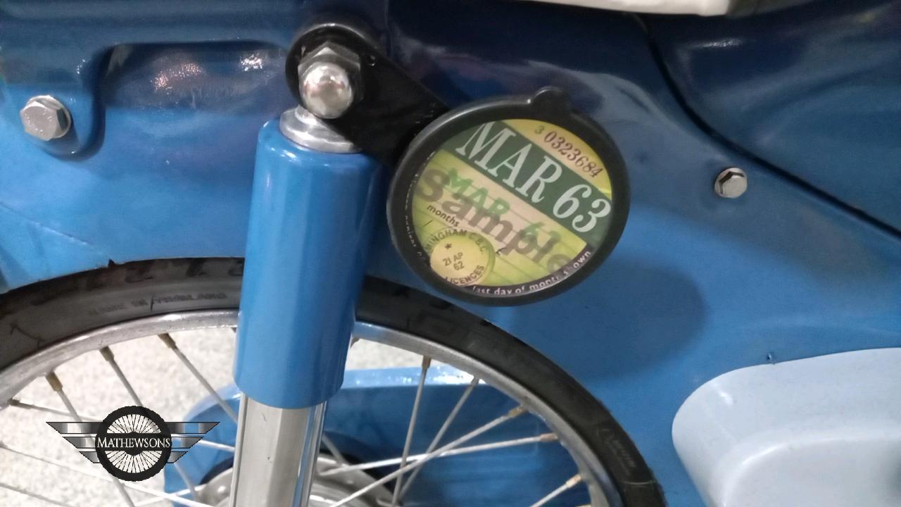 Lot 314 - 1963 HONDA C100 SUPERCUB