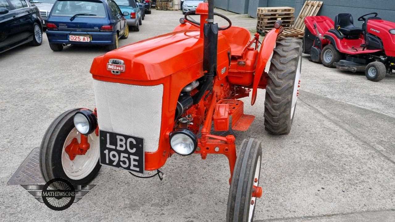Lot 500 - 1968 NUFFIELD MINI TRACTOR