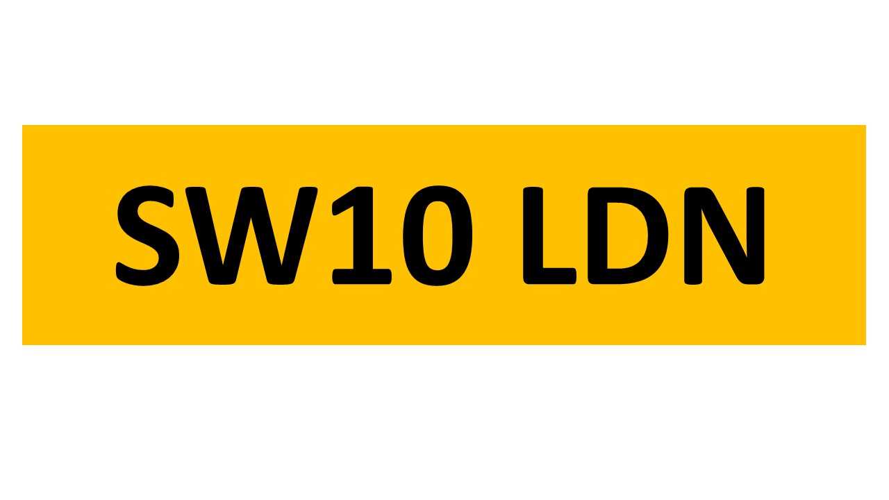 Lot 28 - REGISTRATION ON RETENTION - SW10 LDN