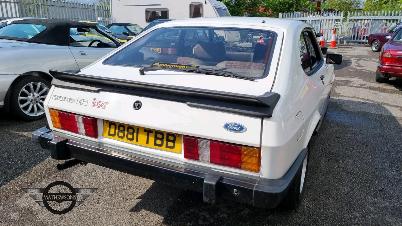 Lot 58 - 1986 FORD CAPRI LASER