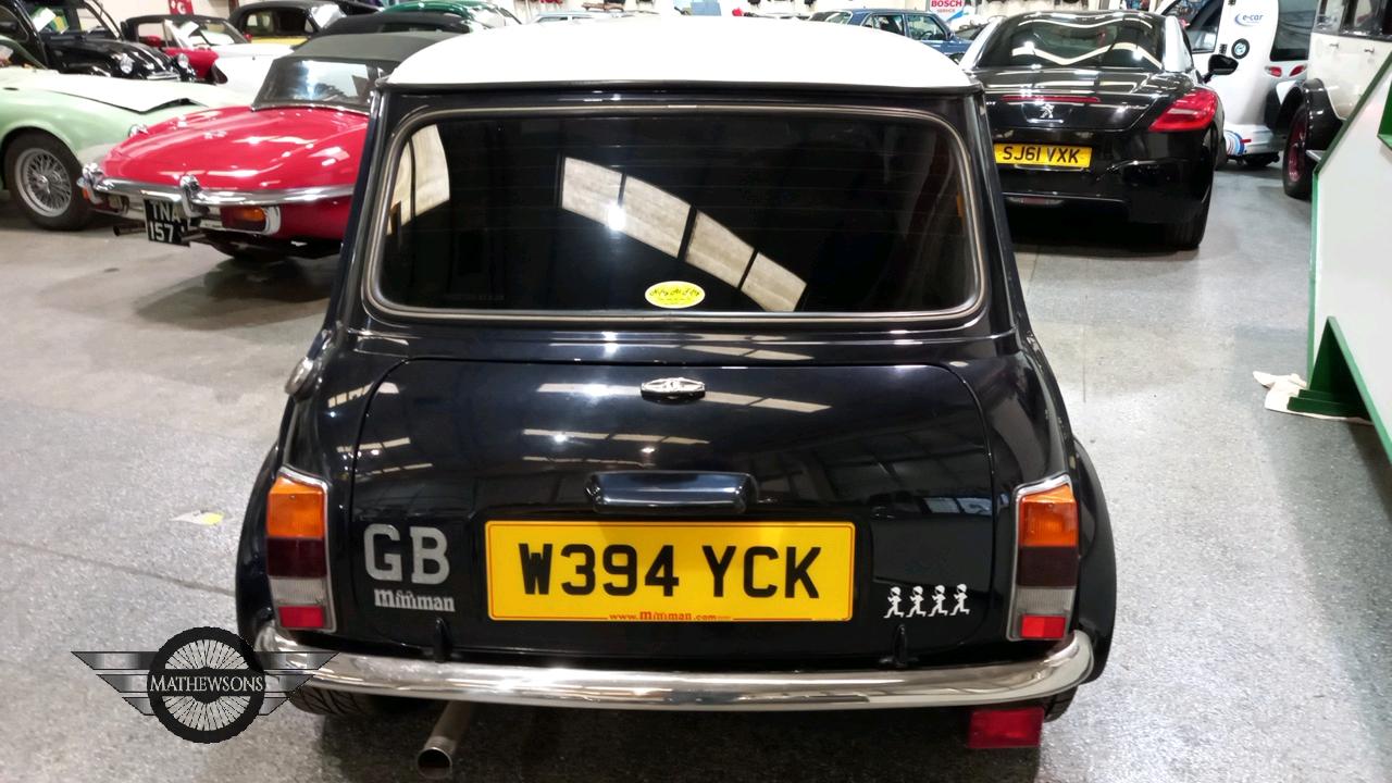 Lot 608 - 2000 ROVER MINI COOPER