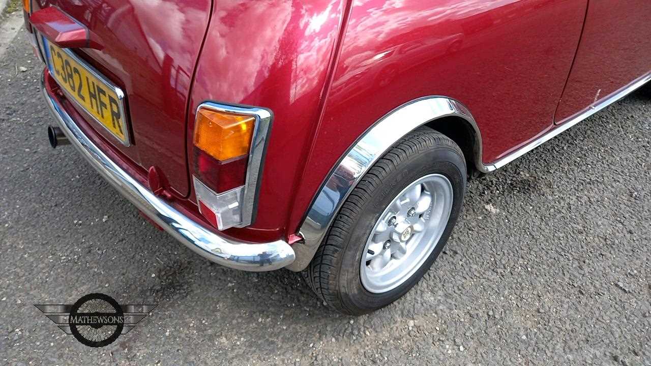 Lot 584 - 1985 AUSTIN MINI MAYFAIR