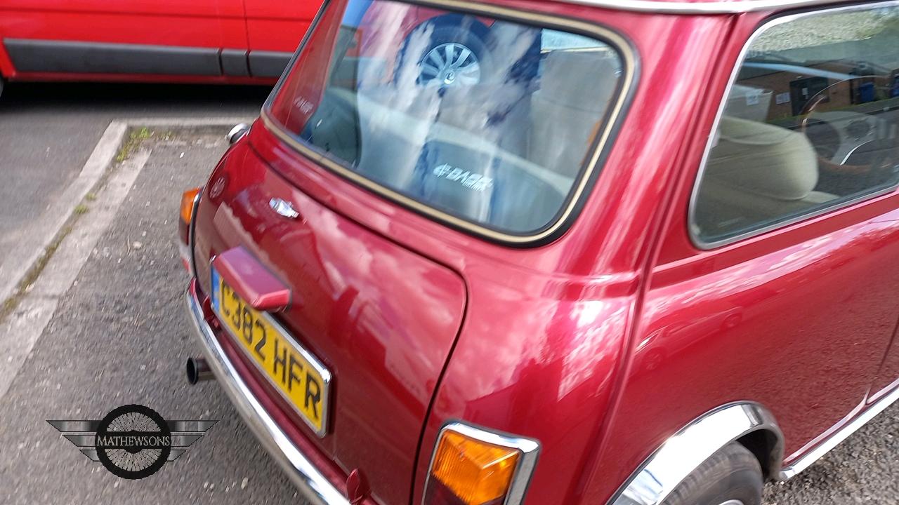 Lot 584 - 1985 AUSTIN MINI MAYFAIR