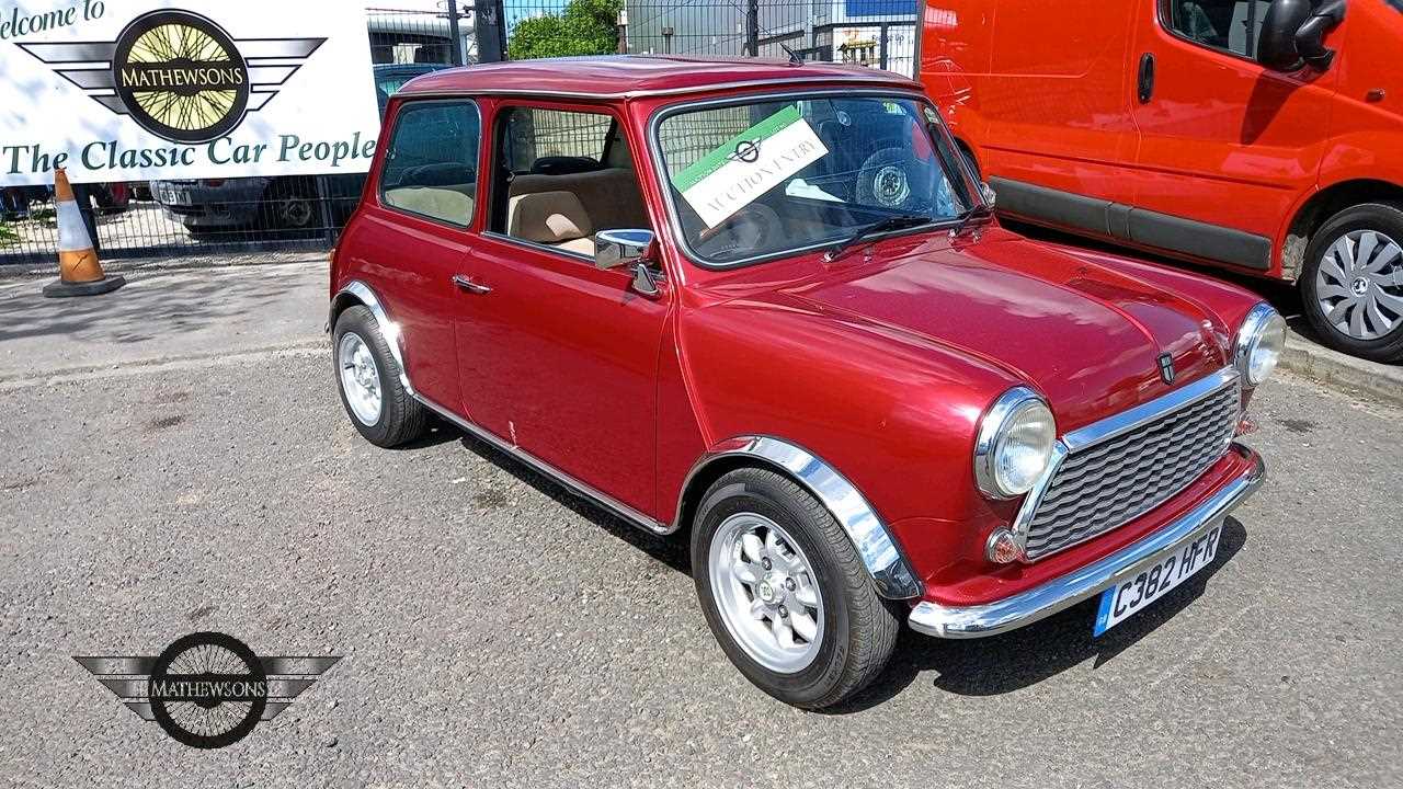Lot 584 - 1985 AUSTIN MINI MAYFAIR
