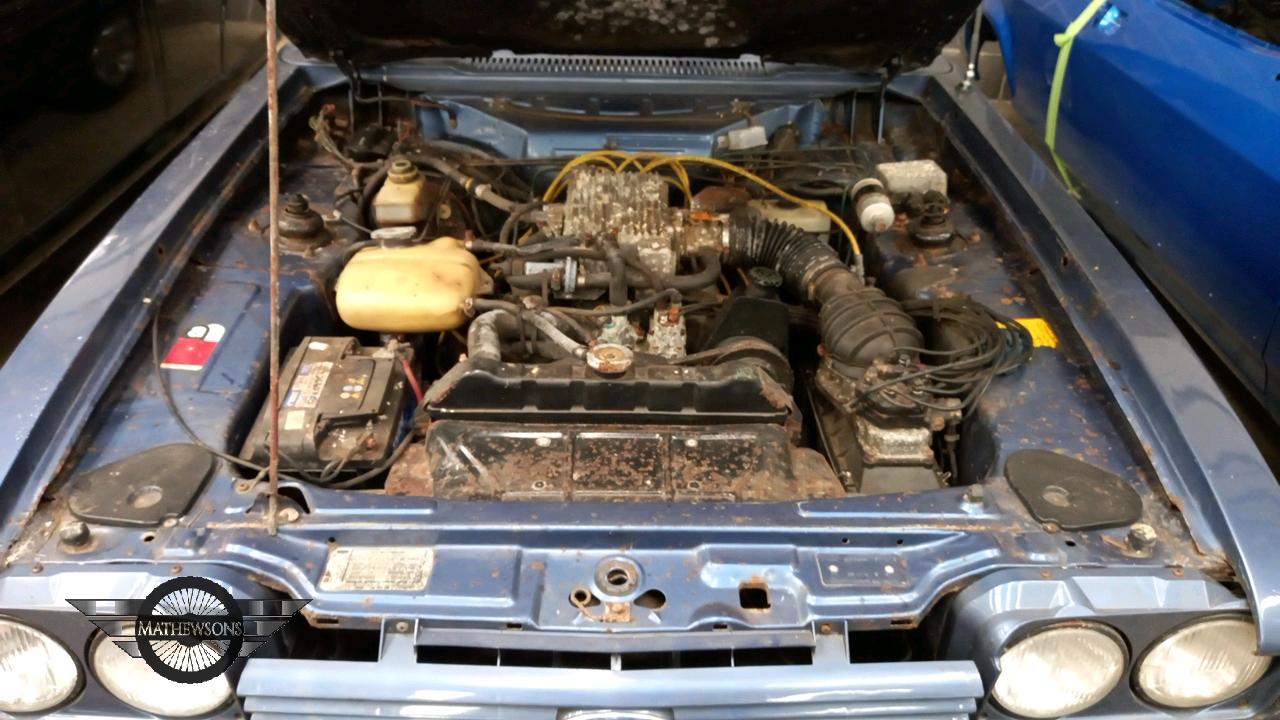 Lot 598 - 1987 FORD CAPRI INJECTION