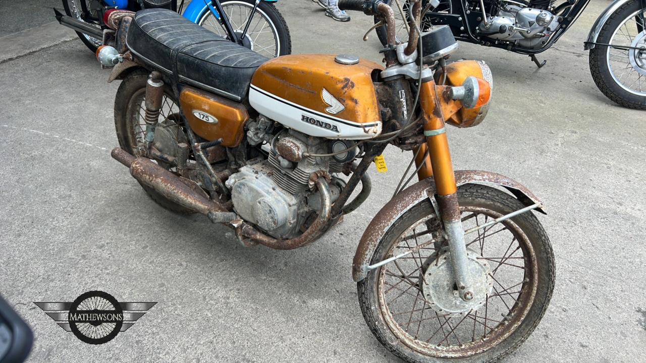 Lot 588 - 1970 HONDA CB175