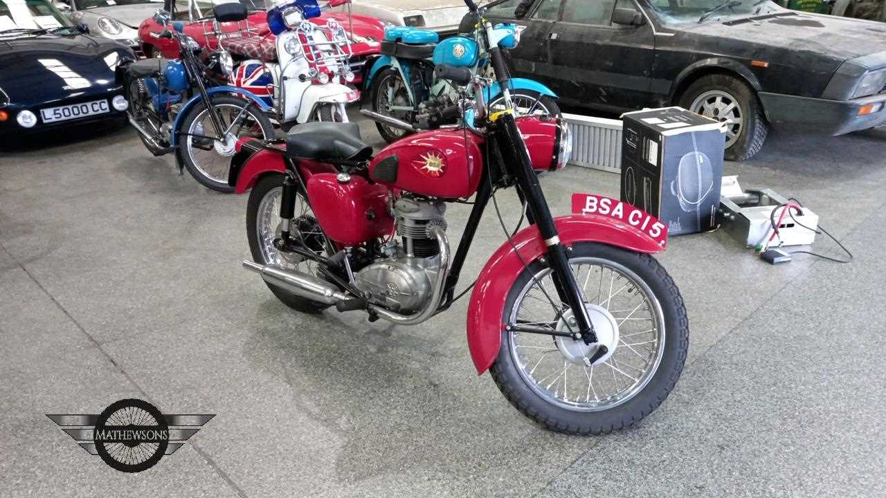 Lot 162 - 1961 BSA C15
