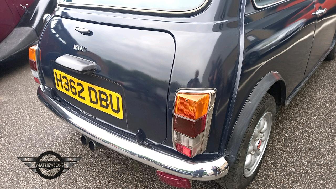 Lot 325 - 1991 ROVER MINI MAYFAIR AUTO