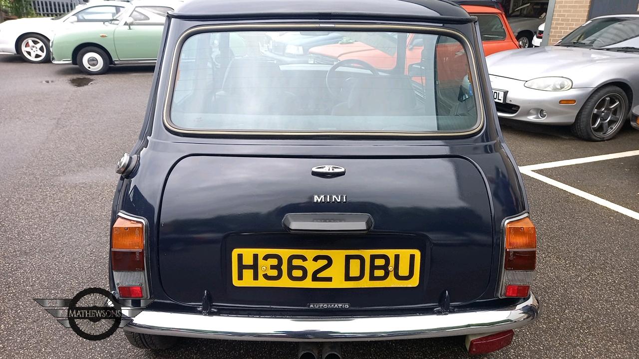 Lot 325 - 1991 ROVER MINI MAYFAIR AUTO