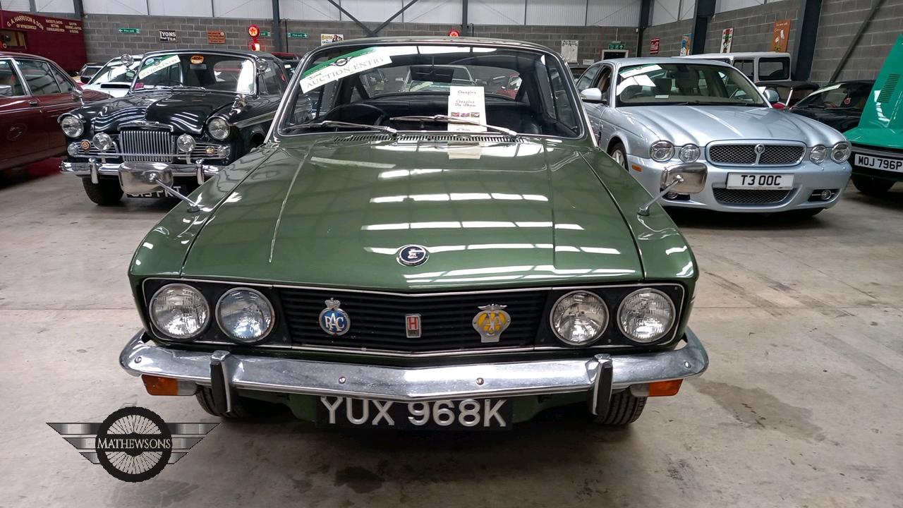 Lot 280 - 1972 SUNBEAM RAPIER H 120