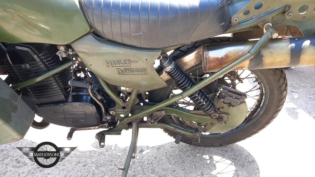 Lot 710 - 1995 HARLEY-DAVIDSON MT350