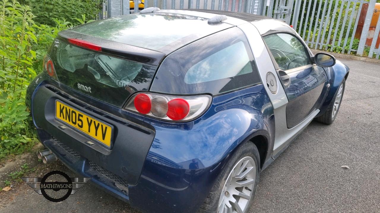 Lot 628 - 2005 MCC SMART ROADSTER 80BHP AUTO