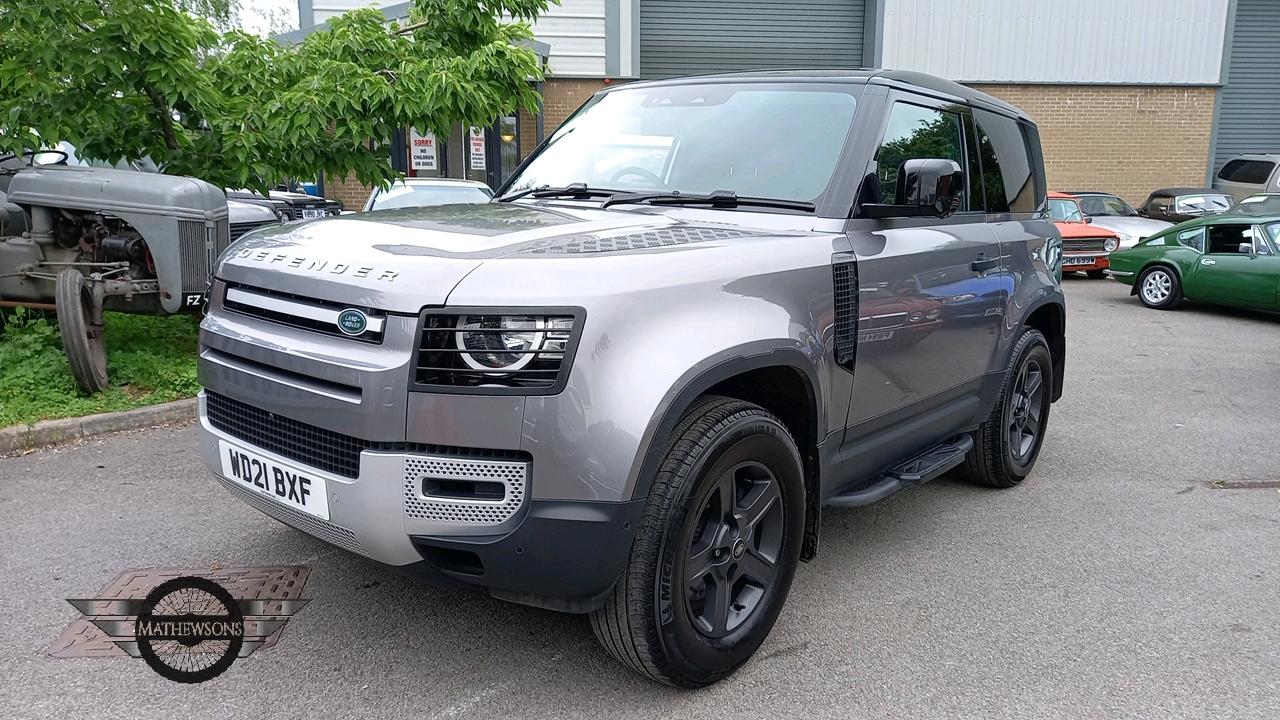 Lot 472 - 2021 LAND ROVER DEFENDER HARD TOP COMMERCIAL
