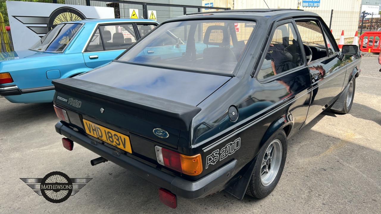 Lot 284 - 1979 FORD ESCORT RS CUSTOM