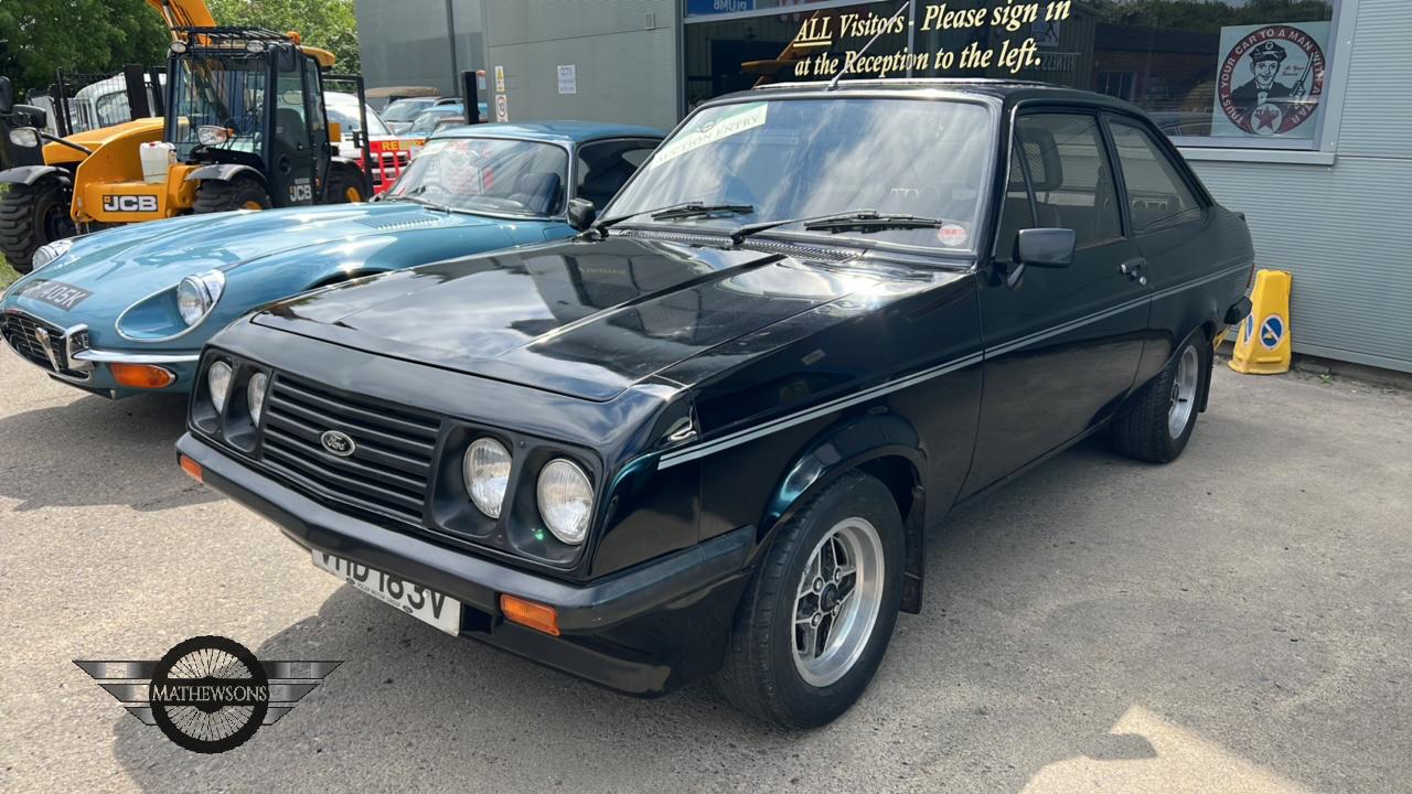 Lot 284 - 1979 FORD ESCORT RS CUSTOM