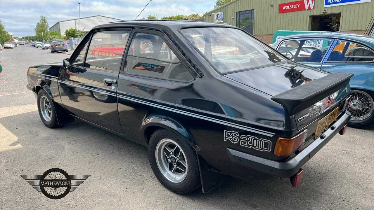Lot 284 - 1979 FORD ESCORT RS CUSTOM