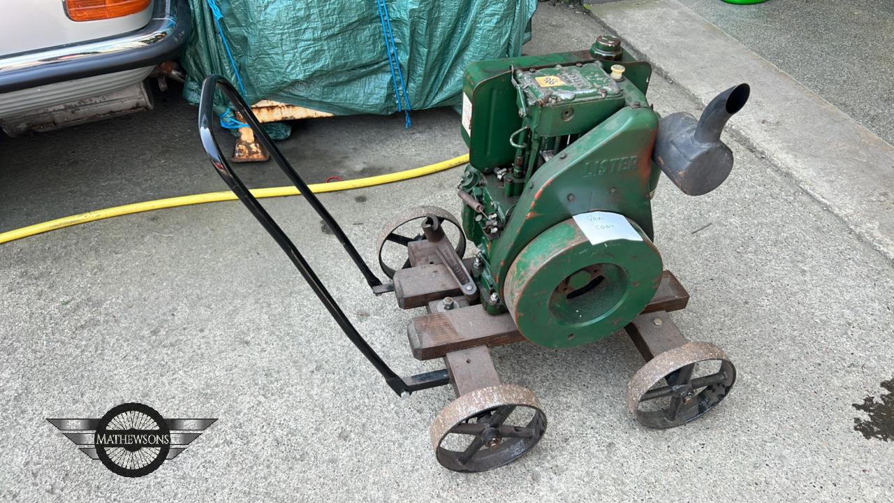 Lot 176 - 1972 LISTER ENGINE