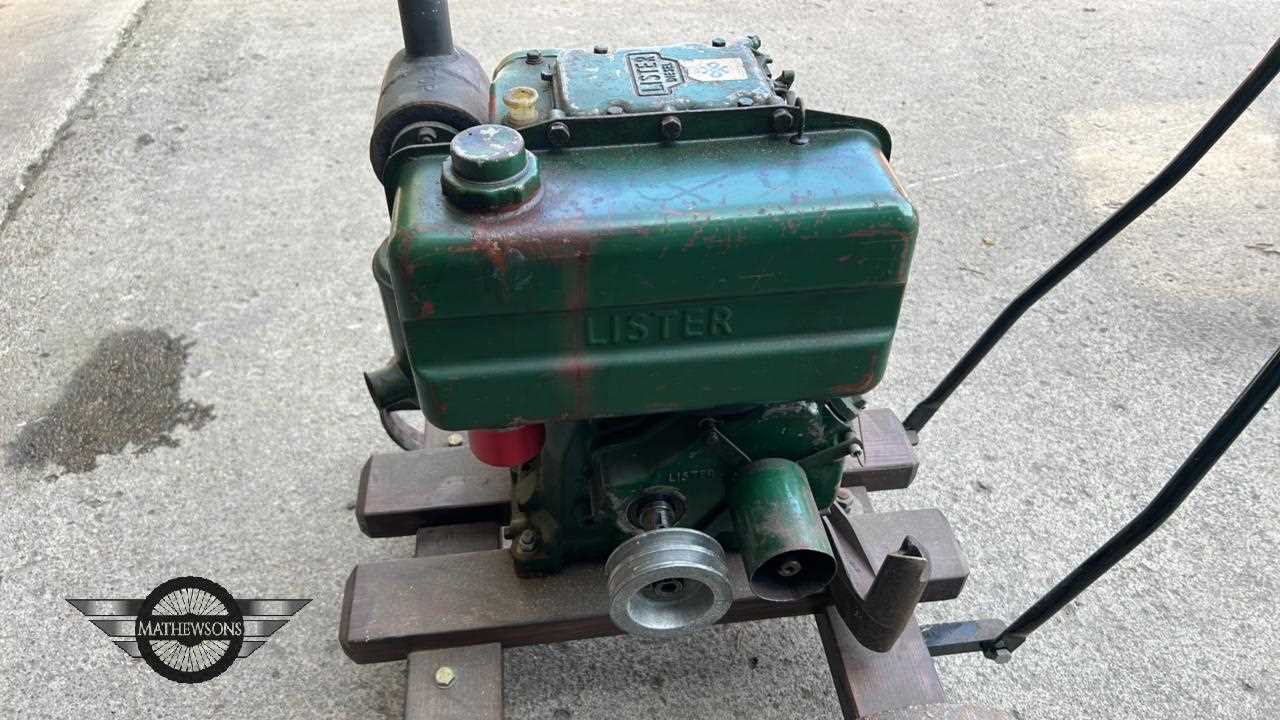 Lot 176 - 1972 LISTER ENGINE