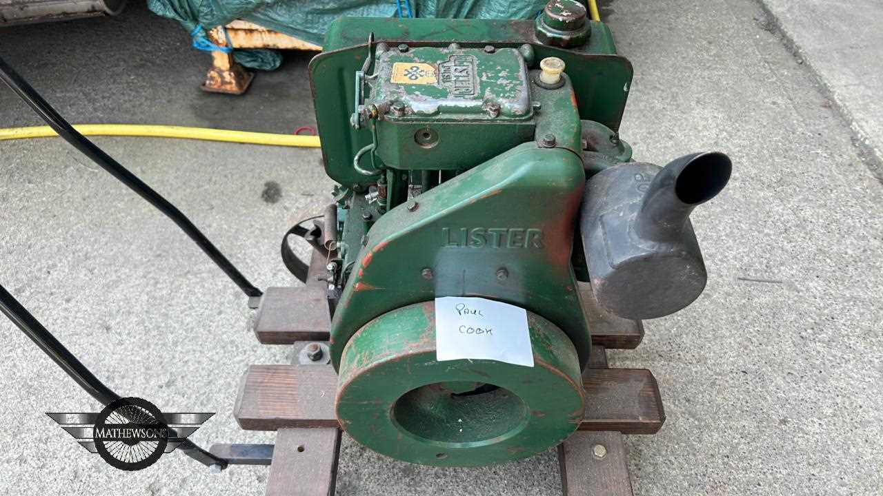 Lot 176 - 1972 LISTER ENGINE