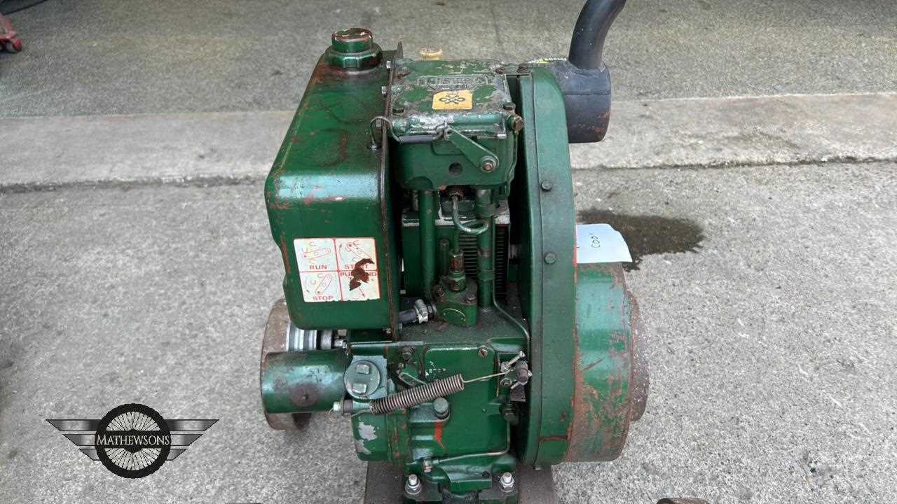 Lot 176 - 1972 LISTER ENGINE
