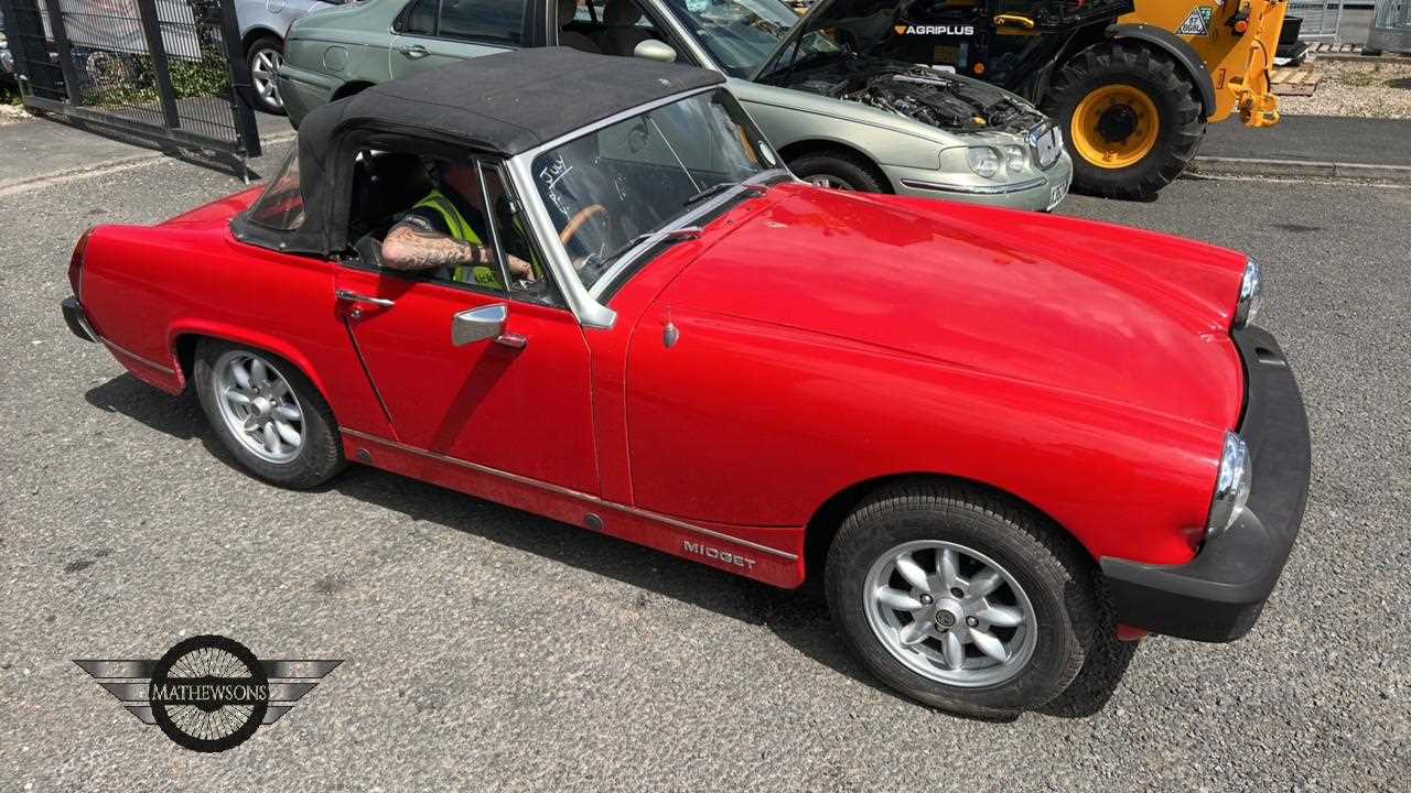 Lot 116 - 1976 MG MIDGET 1500