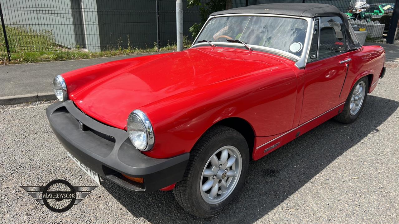 Lot 116 - 1976 MG MIDGET 1500
