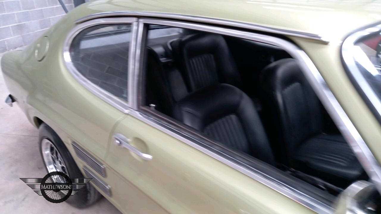 Lot 140 - 1968 FORD CAPRI 1600 XL
