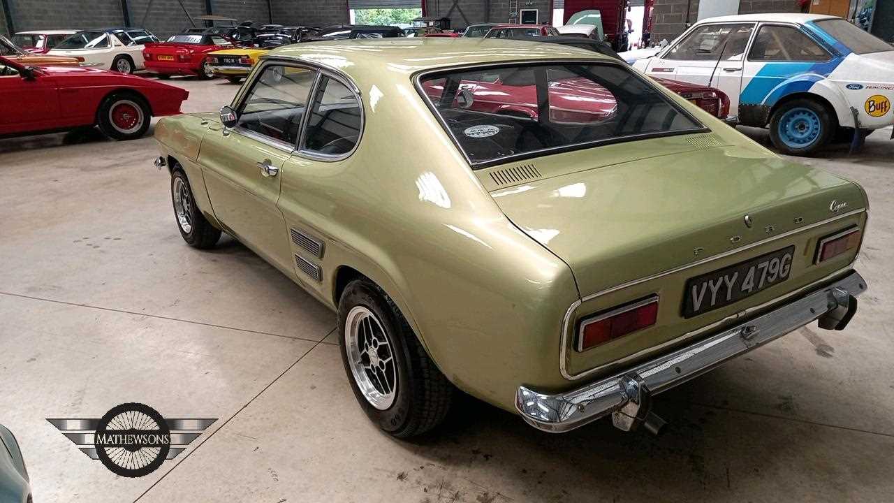 Lot 140 - 1968 FORD CAPRI 1600 XL