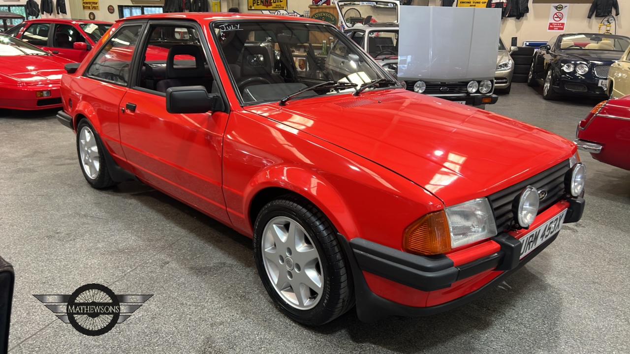 Lot 89 - 1981 FORD ESCORT XR3