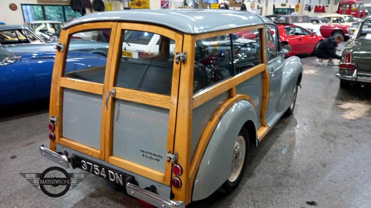 Lot 240 - 1962 MORRIS MINOR TRAVELLER