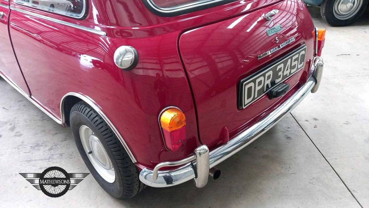 Lot 336 - 1965 MORRIS MINI COOPER S