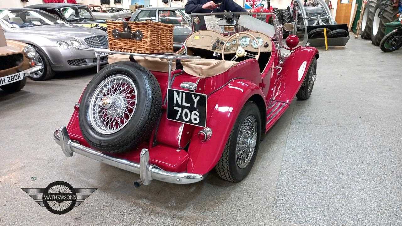 Lot 35 - 1953 MG TD