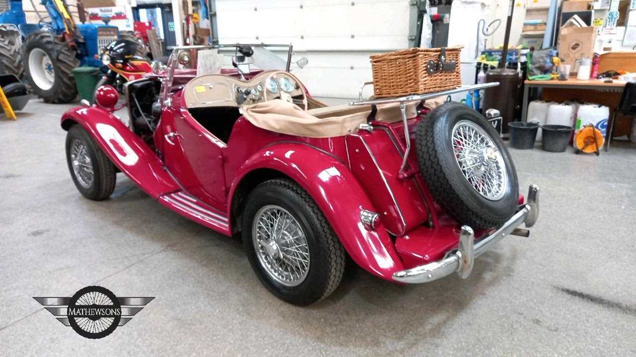 Lot 35 - 1953 MG TD