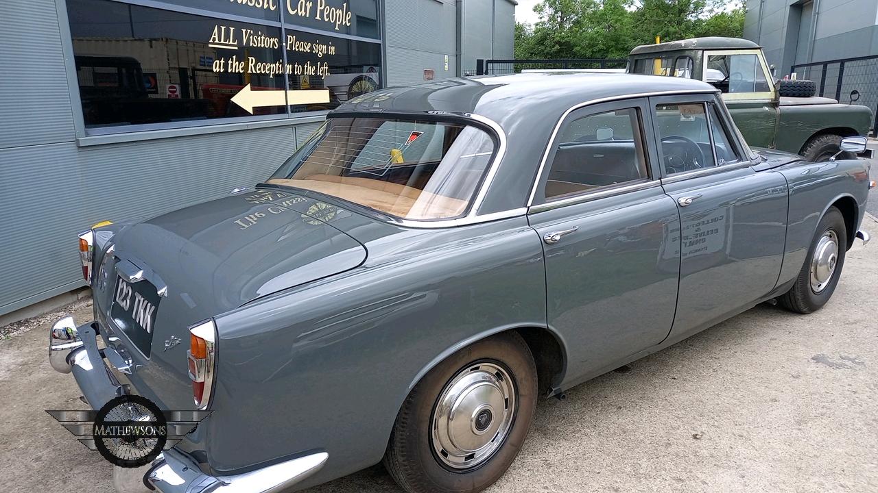 Lot 2 - 1962 ROVER 3 LITRE